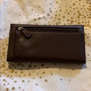 Buxton | Bags | Buxton Brown Leather Wallet | Poshmark